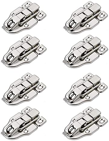 20Pack Metal Duckbilled Box Hasp Lock Toggle Latch Catch for Wooden ...