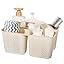 Amazon.com: UUJOLY Plastic Portable Shower Caddy Bucket, Cleaning ...