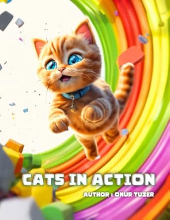 Amazon.com: Cats in Action: An Interactive Learn and Play Picture Book ...