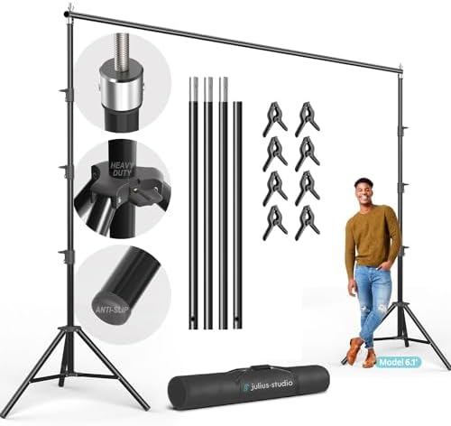 Amazon.com : LimoStudio (Upgraded Heavy Duty) 10 ft. Wide x 10 ft. Tall ...