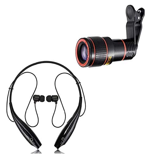 Mobile Zoom Camera 12X Zoom Wide Angle HD Telescope Lens with Blur ...