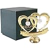 Amazon.com: Matashi 24K Gold Plated Beautiful Happy Anniversary Double ...