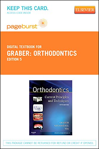 Orthodontics - Elsevier eBook on VitalSource: Current Principles and ...