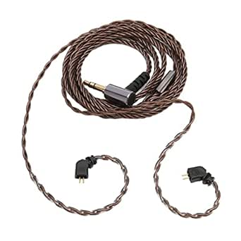 Amazon.com: Replacement Earphone Cable Stylish and Elegant 3.5mm to 2 ...