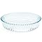 Amazon.com: ropto Glass Deep Pie Dish for Baking - 10 Inch Glass Baking ...