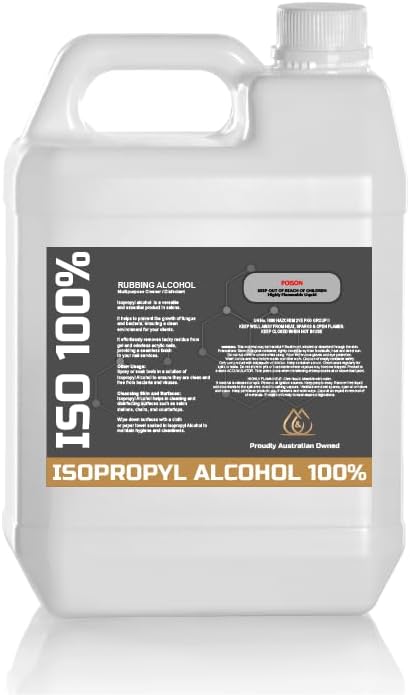 Isopropyl Alcohol 100% Pure,Rubbing Alcohol, Industrial Grade Cleaner ...