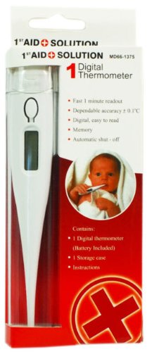 Digital 1st Aid Thermometer Easy To Read Display Baby & Adult : Amazon ...