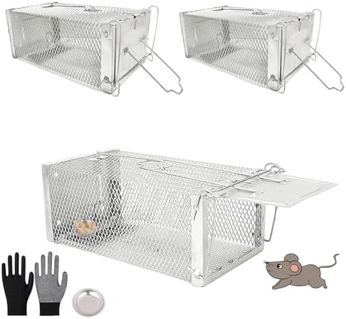 Amazon.com : Humane Rat Trap, Automatic Continuous Cycle Mouse Traps ...