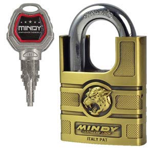 Lista Mindy Heavy Lock with 4 Keys AF16-50 : Amazon.in: Sports, Fitness ...