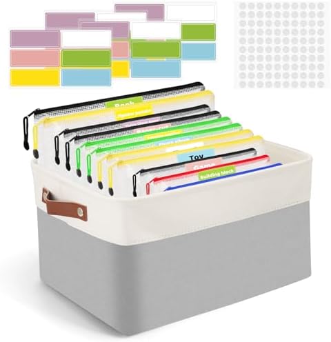 Amazon.com: TARSUKA Board Game Storage - Storage Basket with 12pcs Mesh ...