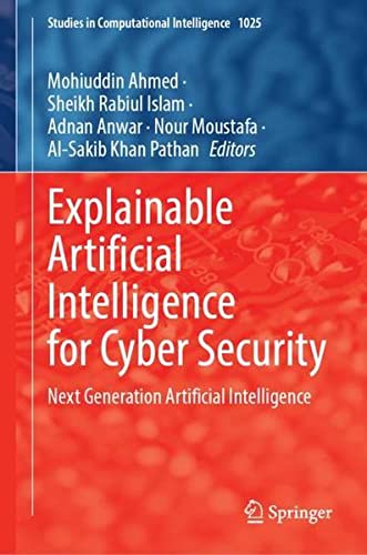 Buy Explainable Artificial Intelligence for Cyber Security Book Online ...