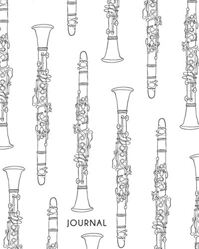 Amazon.com: Journal: Clarinet Player Notebook 150 Lined Pages 8x10 ...