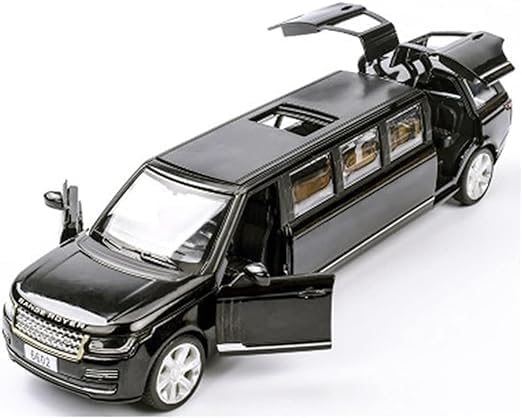 JOYJAY Diecast Land Rover Range Rover Limousine Toy Car Scale Model ...