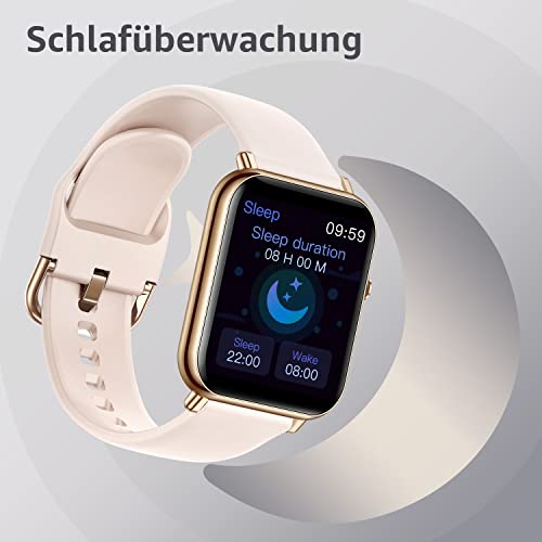 ASWEE Smartwatch Damen Herren,Fitness Tracker Uhr mit Schrittzähler ...