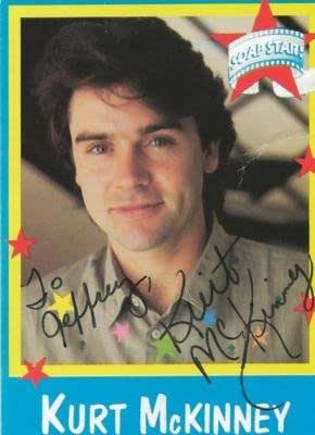 Kurt Mckinney Signed 1991 General Hospital Trading Card - Signed Index ...