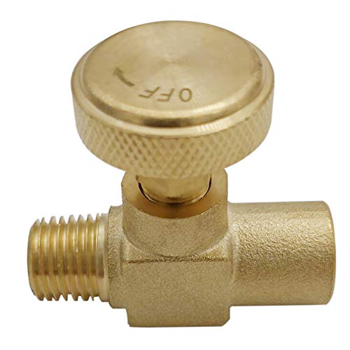 Snapklik.com : 1/4 Male NPT X 1/4 Female NPT Heavy Duty Brass High ...