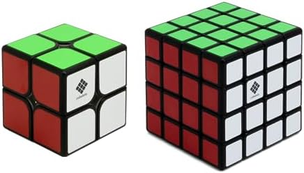 Cubelelo Drift 2x2 & 4x4 Black Cube Combo Magic Cube Puzzle Toy for ...