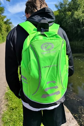 Optimum Waterproof Reflective 25L Backpack for Cycling Hiking Walking ...
