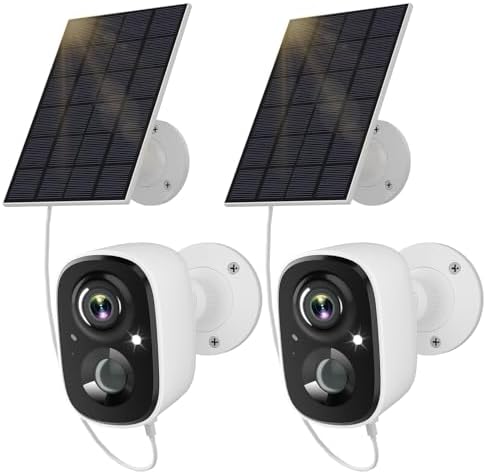 Amazon.com : 2K Security Cameras Wireless Outdoor, 4 Pack Battery ...