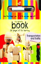 MY ACTIVITY BOOK 26 PAGES OF FUN LEARNING COLORS AND SHAP: Na ...