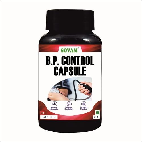 Buy BP Control Capsule, 100% Natural BP Capsules for Effective Blood ...