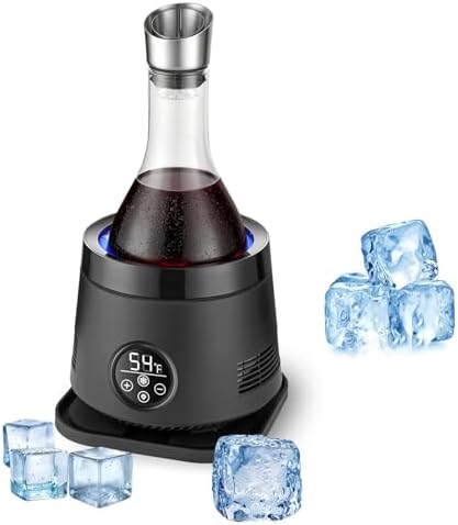 Amazon.com | Electric Wine Chiller Decanter, Wine Bottle Chiller ...