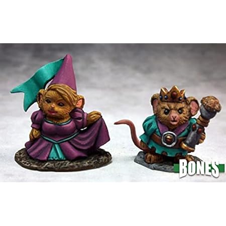 Amazon.com: Reaper Bones Mouseling King and Princess : Toys & Games