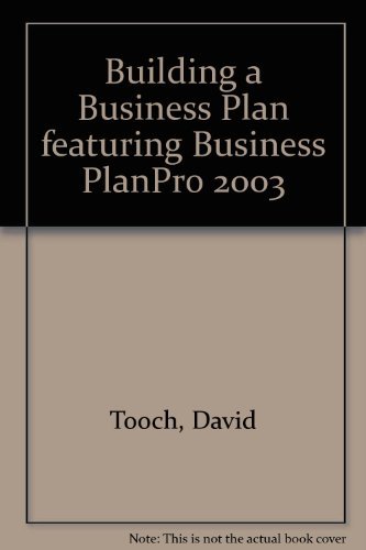 Amazon | Building A Business Plan Featuring Business Planpro 2003 ...