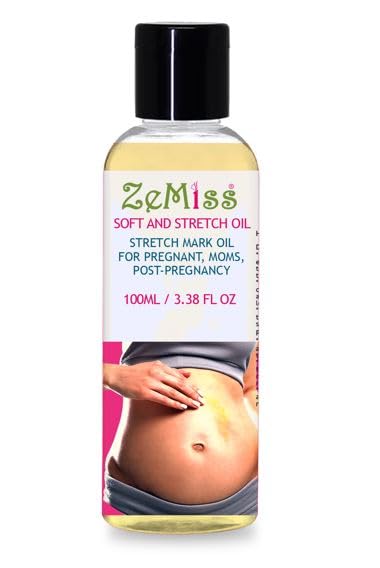 ZeMiss Soft and Stretch Oil, Stretch Mark Oil for Pregnant Women, Moms ...