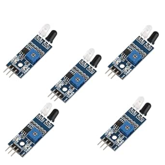 Robomart Infrared Obstacle Avoidance Line Follower IR Sensor Module ...