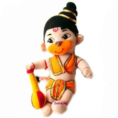 Aditya Info Soft Toy - Lord Hanuman : Amazon.in: Toys & Games
