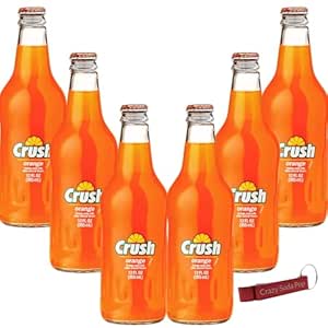 Amazon.com : Crush Orange Soda | One of Crush’s Popular Soda Flavors | Real Cane Sugar ...