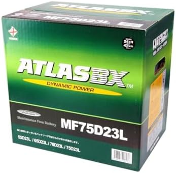 Amazon | 国産車バッテリー MF75D23L ATLASBX standard バッテリー （互換: 48D23L 50D23L 55D23L 60D23L 65D23L 70D23L ...