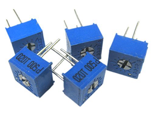 Amazon.com: 500 Ohm 3362 trimmer potentiometer pot resistor Pack of 5 ...