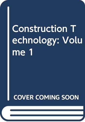 Construction Technology: Volume 1 : Chudley, Mr R.: Amazon.in: Books