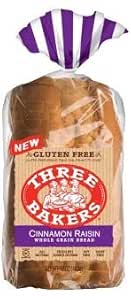 Amazon.com: Three Bakers Bread Gf Cnnmn Raisin 17 Oz : Grocery ...