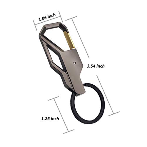 Heavy Duty Key Chain with Key Ring Stainless Steel for Home Tool and ...