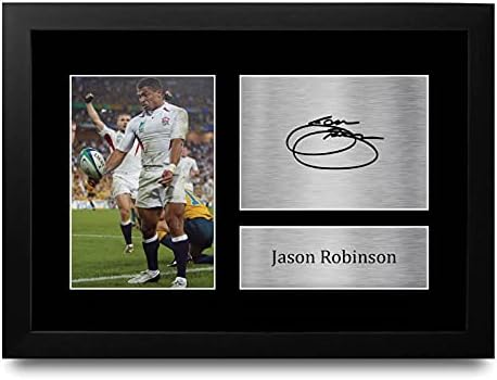HWC Trading FR Jason Robinson England Gifts Printed Signed Autograph ...