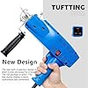 Rug Tufting Kit - 70W Electric Carpet Hand Tool with Tufting Shears for ...