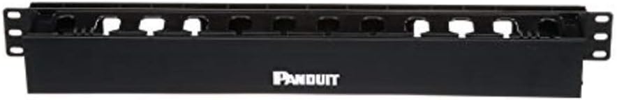 Amazon.com: Panduit WMPLFSE Horizontal Cable Manager, Black : Electronics