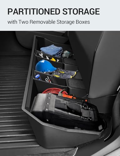 Tesla Cybertruck Rear Underseat Storage Organizer - Essential Accessory ...