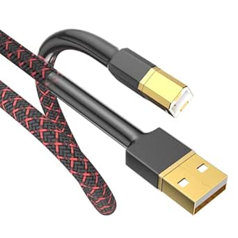 Tertullus Hifi 2m/6.56ft Audiophile USB A to USB B Cable - High End ...