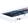 Amazon.com - Frame Amo 10x13 White Modern Picture Frame, 1 inch Border ...