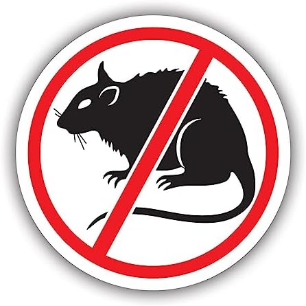 10 No Rats Hardhat Stickers T-74 by Stickers - Amazon.com