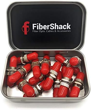 Amazon.com: Fiber Optic Cable Adapter/Coupler LC-LC Duplex Singlemode 5 ...