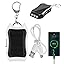 Solar Power Bank Keychain, 1200mAH Large-capacity Battery Small Solar ...