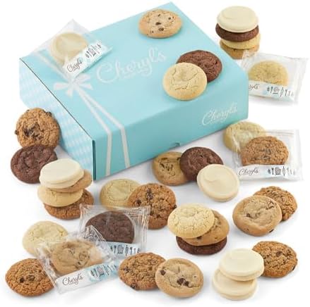 Amazon.com : Cheryl's Cookies® Floral Gift Tin w/ 10 Buttercream ...