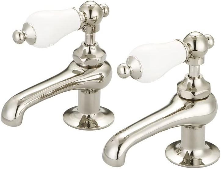 Water Creation 4.38" Lever Handles Solid Brass Lavatory Faucet in ...