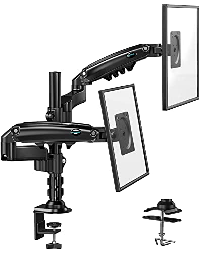 Dual Monitor Mounts For Large Monitors (32+ Inches)