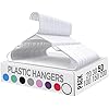 Amazon.com: Utopia Home Plastic Hangers 50 Pack - Perfect for Clothes ...